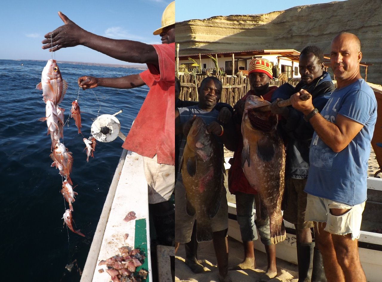 Pesca :: Praia da Mariquita, Namibe, Angola